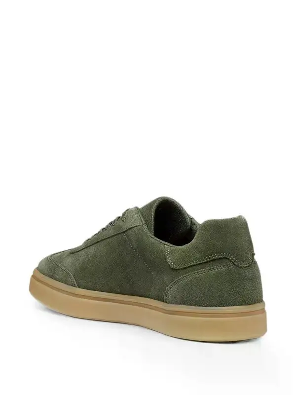Geox Suede Panelled Sneakers