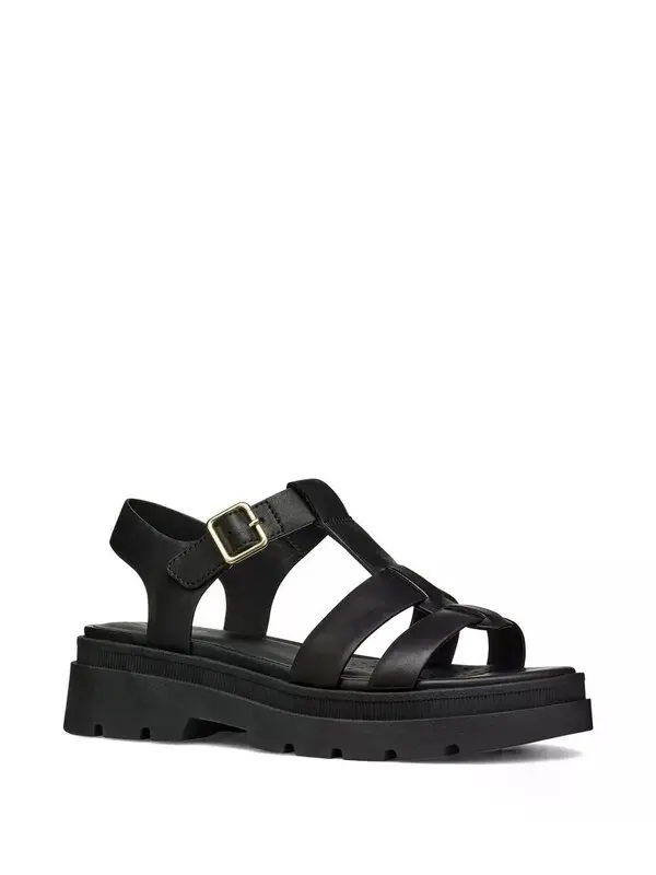 Geox Buckle-fastening Lug Sole Sandals