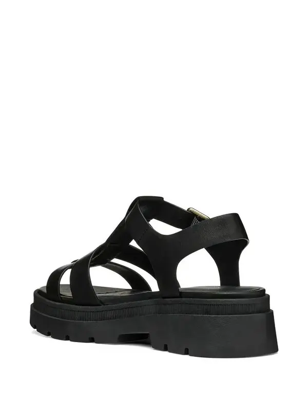 Geox Buckle-fastening Lug Sole Sandals