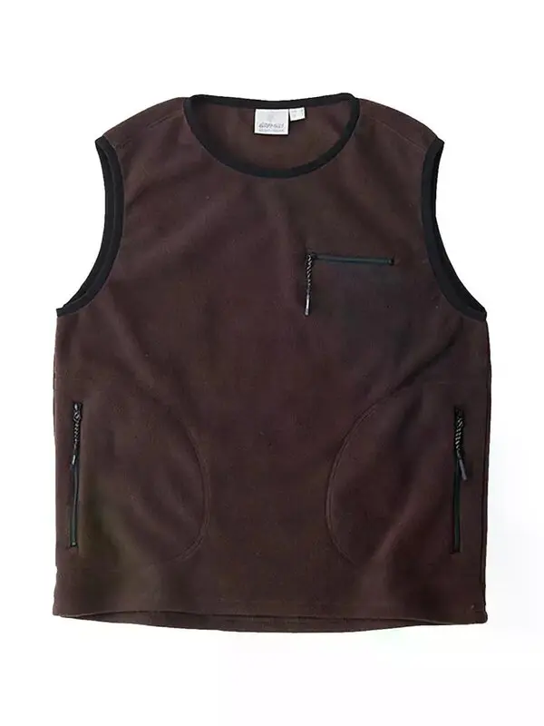 Gramicci Thermal Fleece Vest - Brown