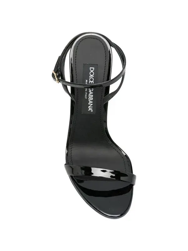 Dolce & Gabbana Patent Leather Heeled Sandals