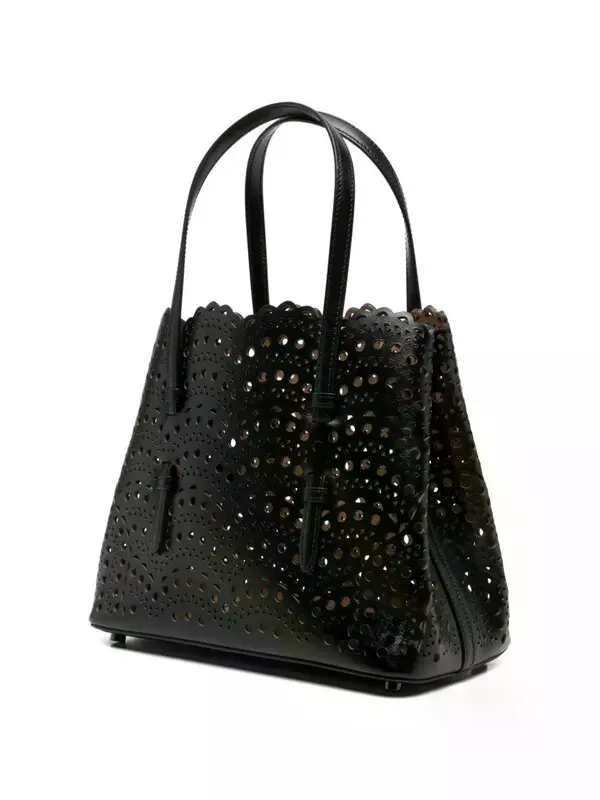 Alaïa 25 Mina Tote Bag - Black