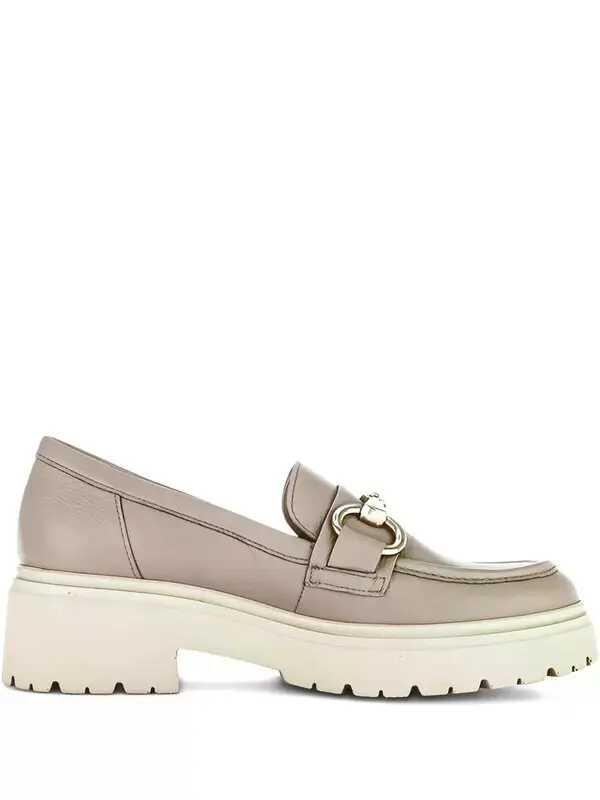 Gabor 30mm Leather Loafers - Neutrals
