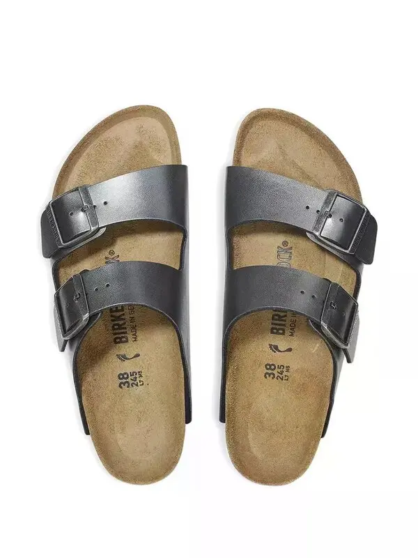 BIRKENSTOCK Arizona Buckle-fastening Sandals - Grey