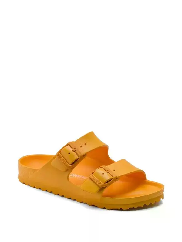 BIRKENSTOCK Arizona Buckle-fastening Slides - Orange