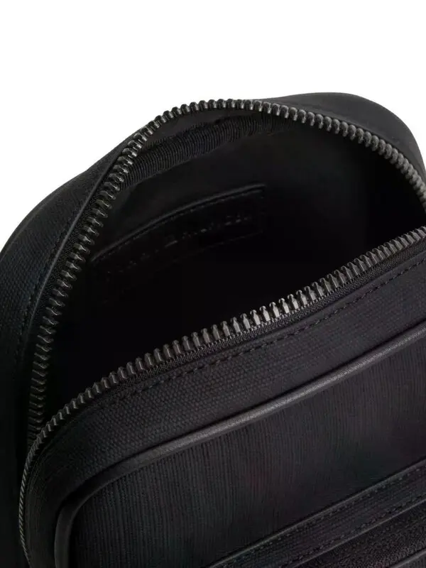 Tommy Hilfiger Logo Patch Messenger Bag - Black