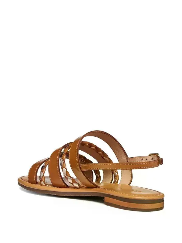 Geox Sozy S Braided Multi-strap Sandals