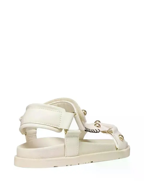 Geox Stud-embellished Touch-strap Sandals