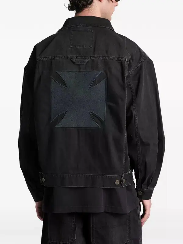 Vetements Zip-up Denim Jacket