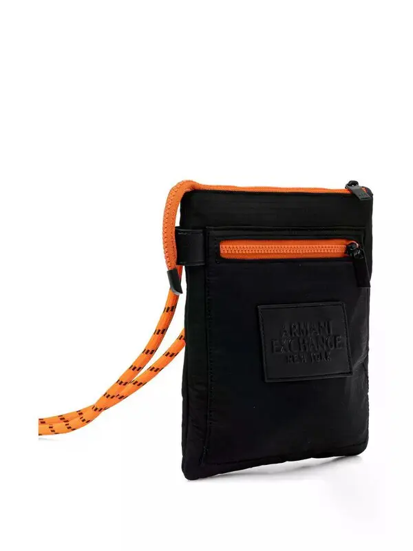 Armani Exchange Ripstop Logo Shoulder Bag