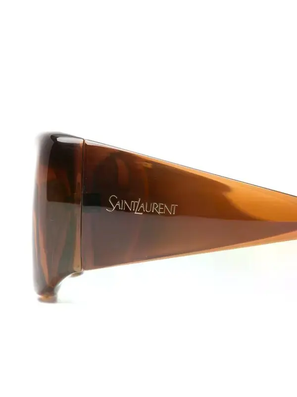 Saint Laurent Howl Square-frame Sunglasses - Brown
