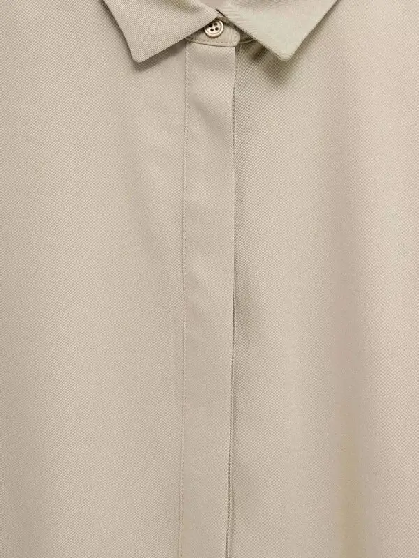 THE FRANKIE SHOP Oversized Short-sleeved Shirt