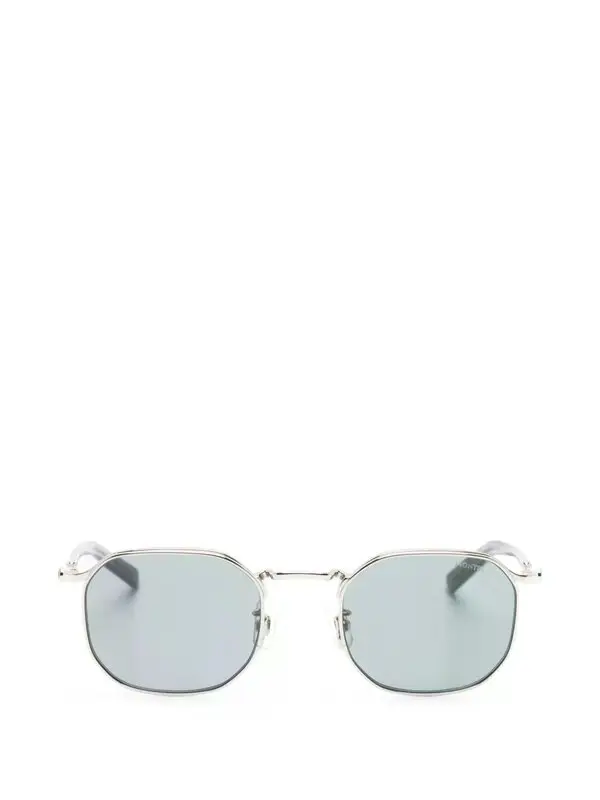 Montblanc Geometric Sunglasses - Silver
