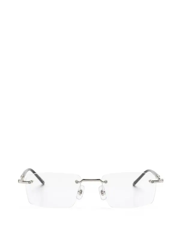 Montblanc Rimless Eyeglasses - Silver