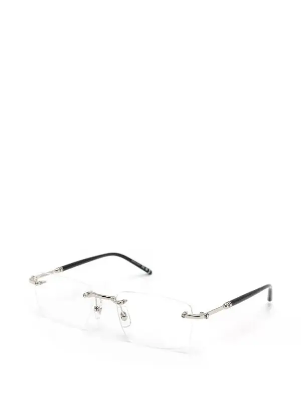 Montblanc Rimless Eyeglasses - Silver