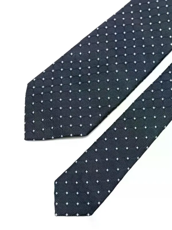 DELL'OGLIO Martin Geometric-jacquard Tie