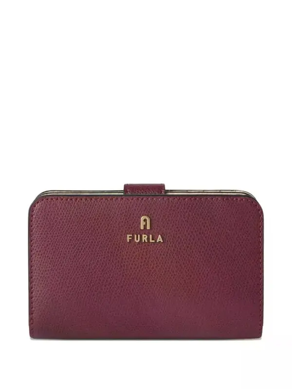Furla Medium Camelia Leather Wallet - Red