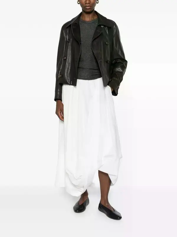 Brunello Cucinelli Metallic Ribbed Sleeveless Top