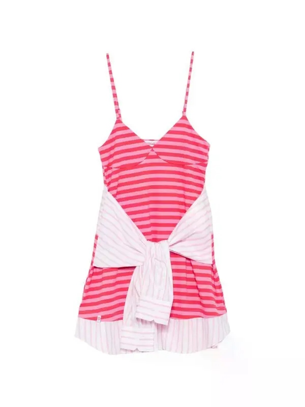 CHARLES JEFFREY Merge Hug Mini Dress - Pink