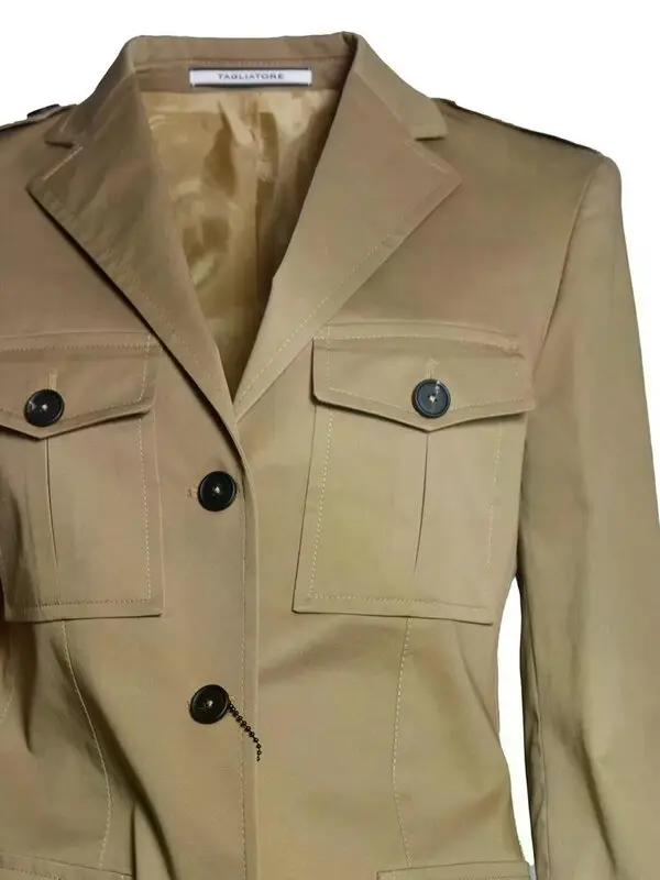 Tagliatore Multi-pocket Epaulette Jacket