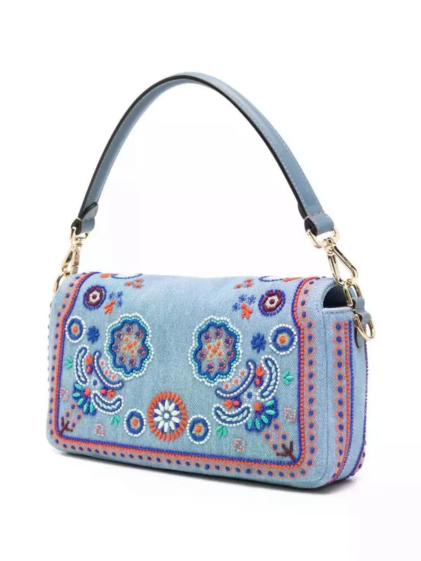 Fendi Baguette Shoulder Bag - Blue