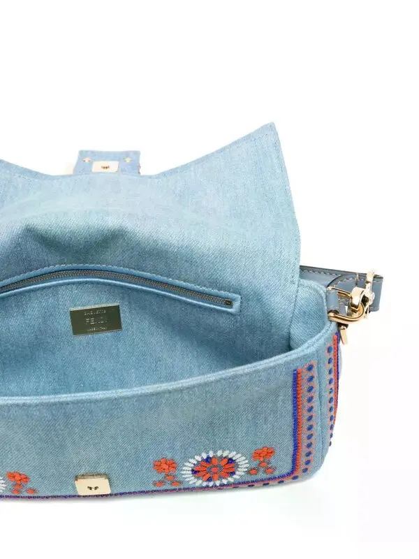 Fendi Baguette Shoulder Bag - Blue