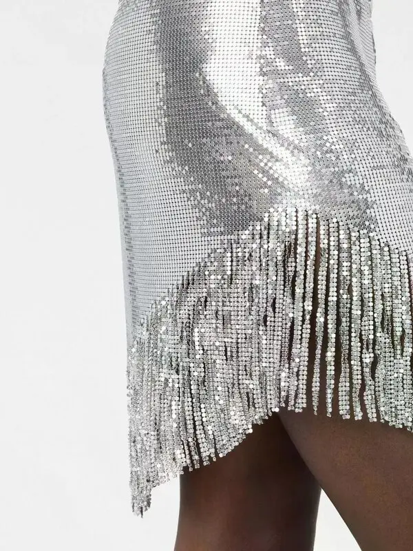 Rabanne Fringed Miniskirt