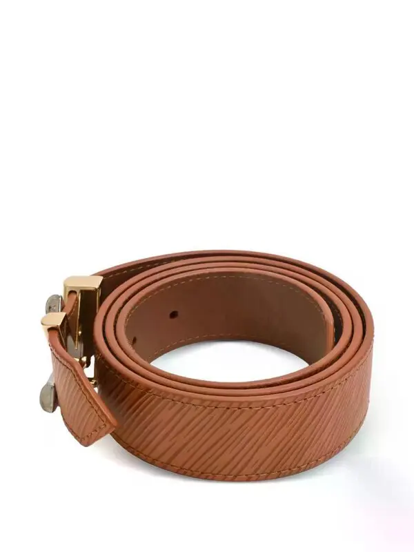LOUIS VUITTON Twist Epi Leather Belt