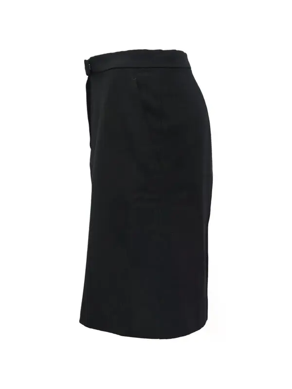 ANN DEMEULEMEESTER VINTAGE Wool Tailored Mini Skirt