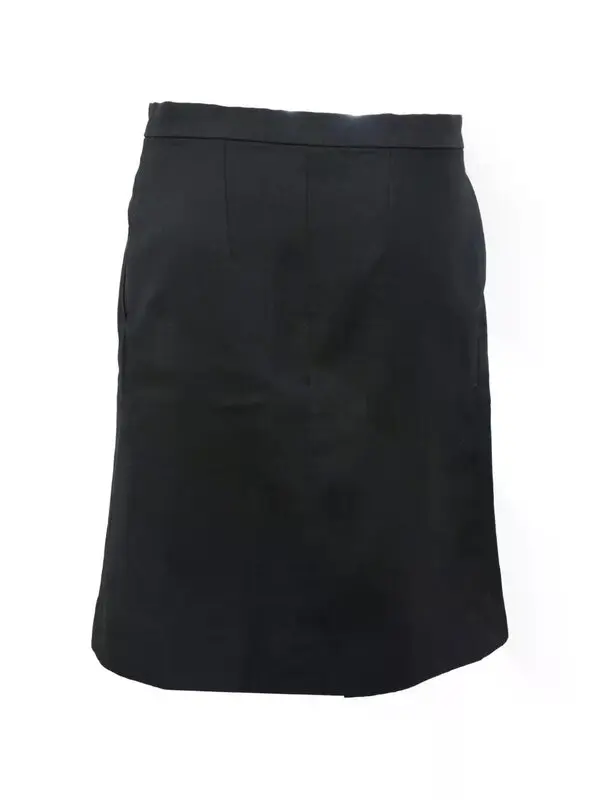 ANN DEMEULEMEESTER VINTAGE Wool Tailored Mini Skirt