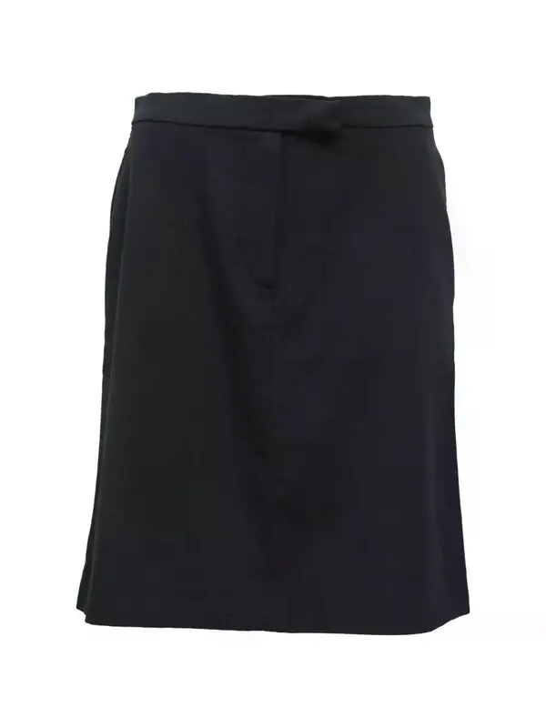 ANN DEMEULEMEESTER VINTAGE Wool Tailored Mini Skirt