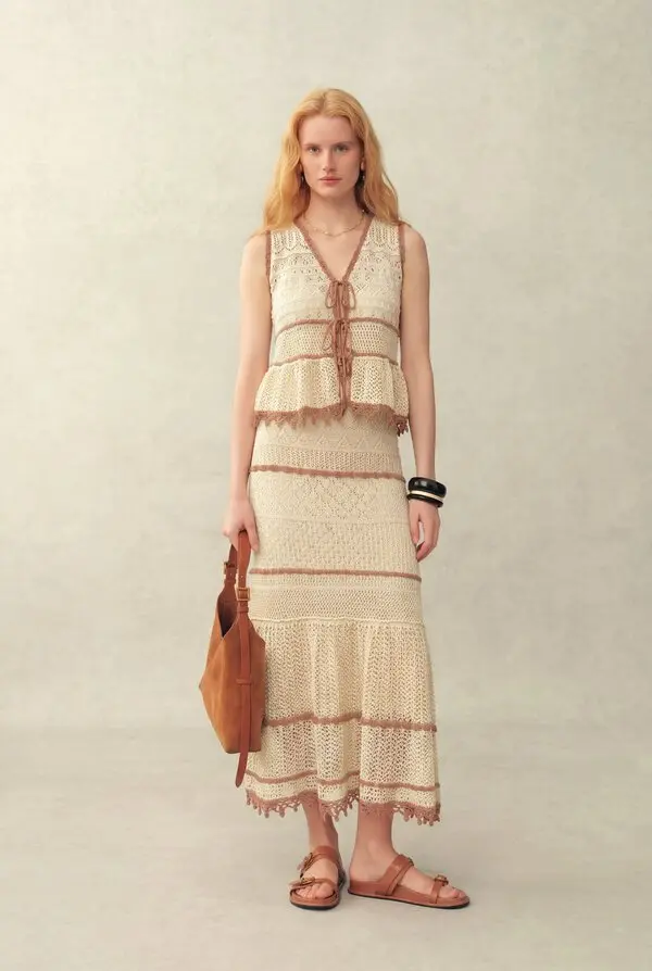 Fabrique Malia Knit Set - Yellow