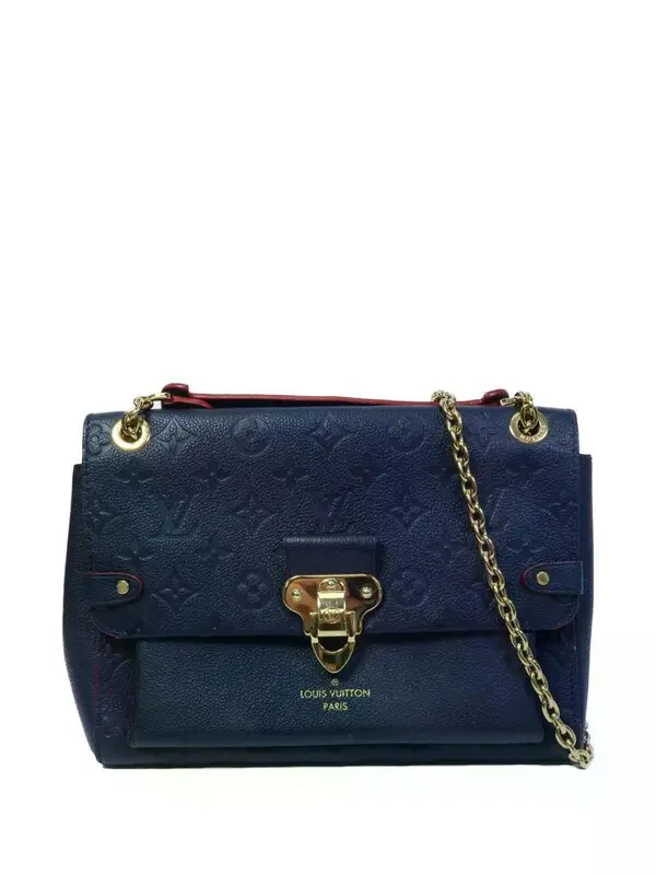 LOUIS VUITTON Vavin Monogram Empreinte Pm Shoulder Bag - Blue