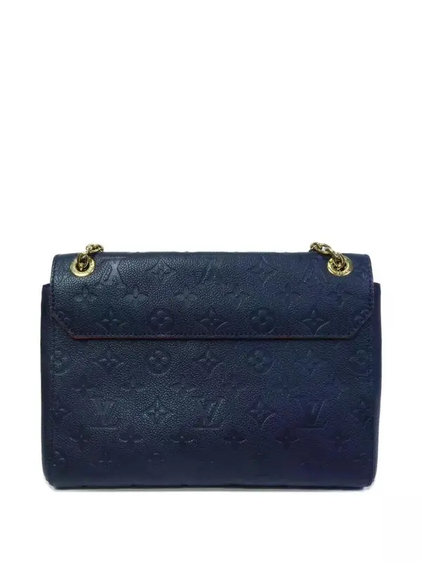 LOUIS VUITTON Vavin Monogram Empreinte Pm Shoulder Bag - Blue
