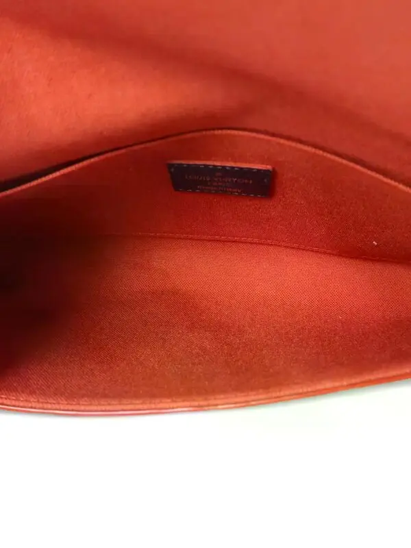 LOUIS VUITTON Monogram Empreinte Pochette Felicie Shoulder Bag - Blue