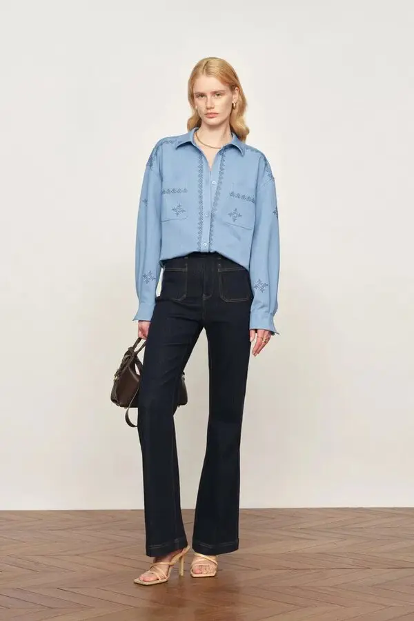 Fabrique Helia Embroidered Shirt