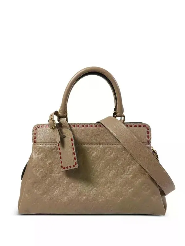 LOUIS VUITTON Mm Vosges Leather Tote Bag - Neutrals