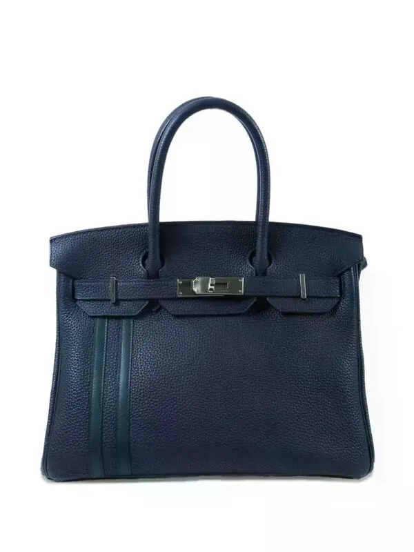 Hermès 30 Birkin Handbag - Blue