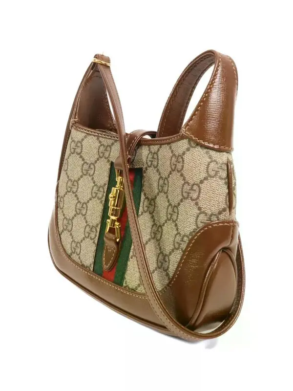 Gucci Mini Jackie 1961 Gg Shoulder Bag - Neutrals