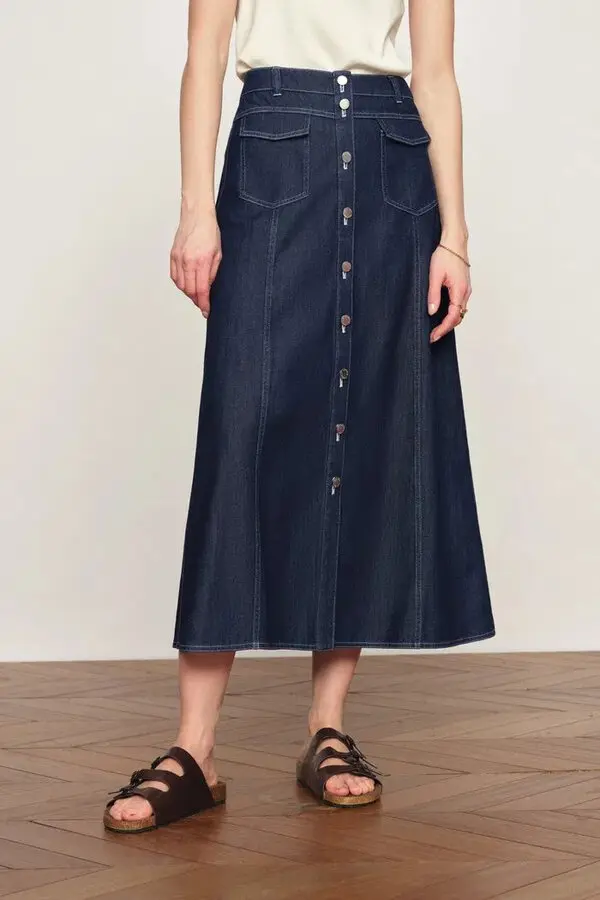 Fabrique Sloane Tencel Midi Skirt