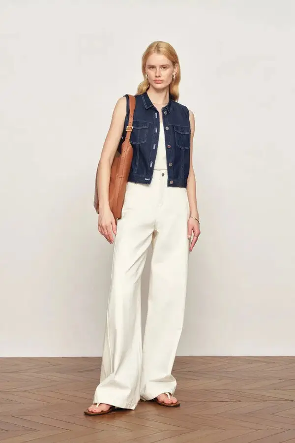 Fabrique Sloane Tencel Denim Vest