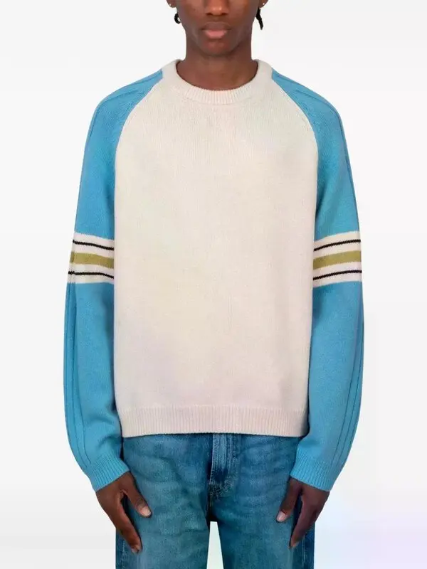 StÜssy Logo-print Raglan Sleeve Sweater