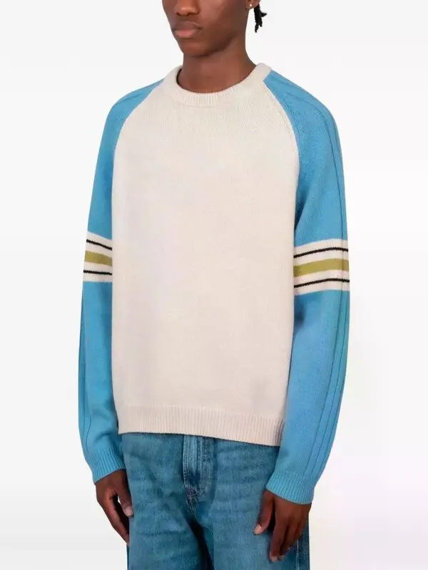StÜssy Logo-print Raglan Sleeve Sweater