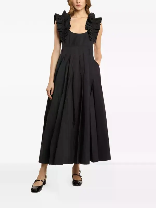 Cinq À Sept Ruffled Shoulder Straps Dress