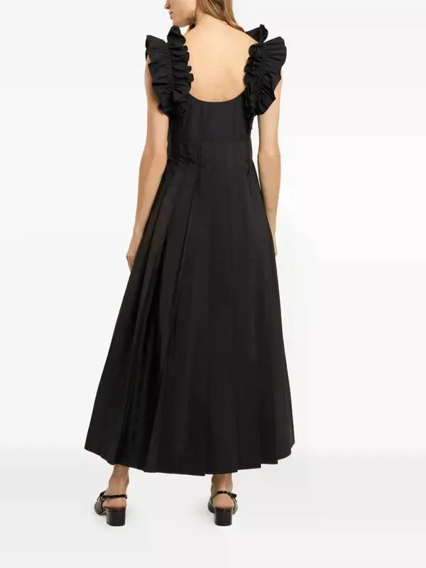 Cinq À Sept Ruffled Shoulder Straps Dress