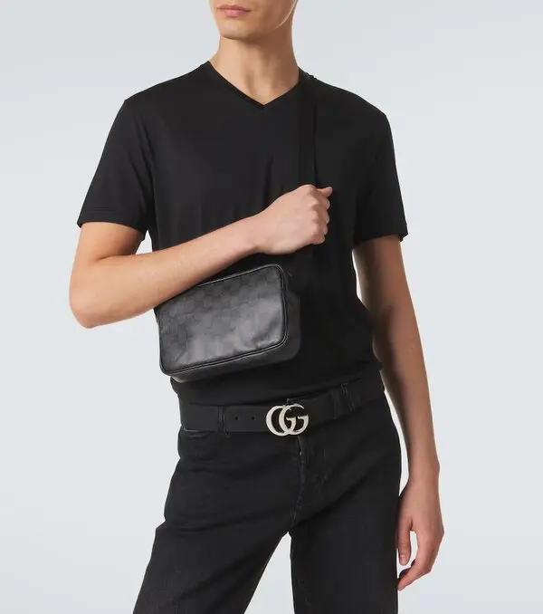 Gucci Essence Mini Gg Canvas Crossbody Bag