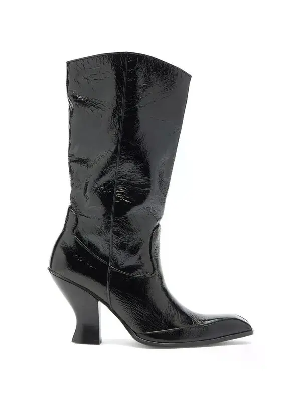 DIESEL® D-luffy Patent Leather Boots