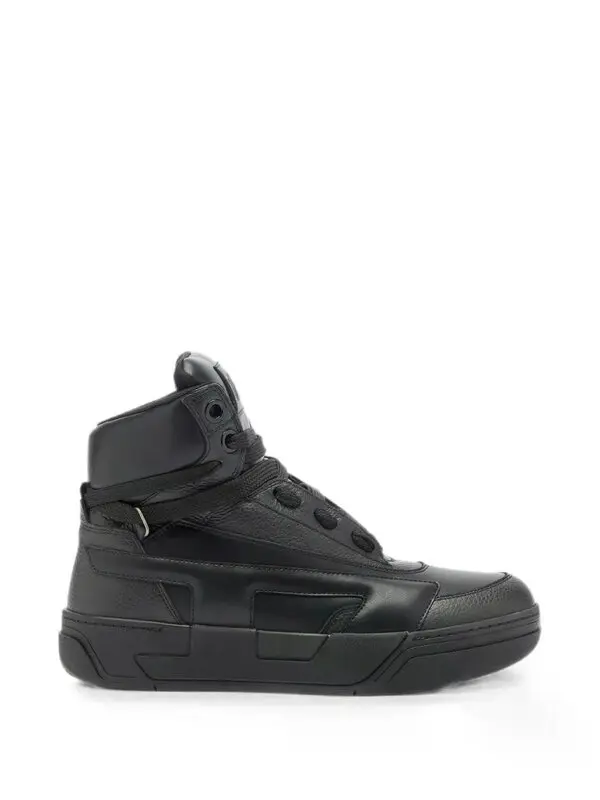 DIESEL® S-d-ollie Mid Leather High-top Sneakers