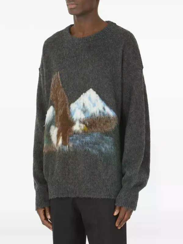 MAISON MARGIELA Intarsia Design Sweater