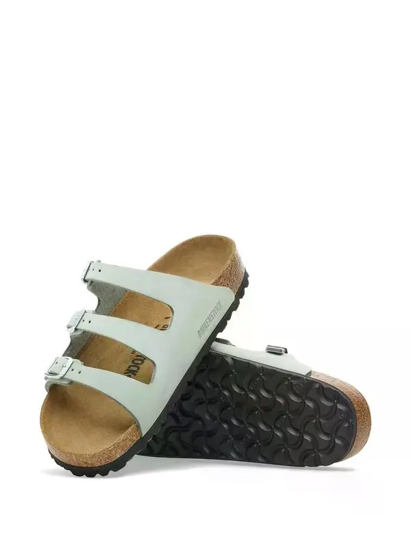 BIRKENSTOCK Florida Buckle-fastening Sandals - Green